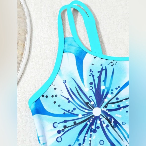 Boutique | Swim | New 2 Pc Floral Tankini Swim Set Womens Bathing Suit ...